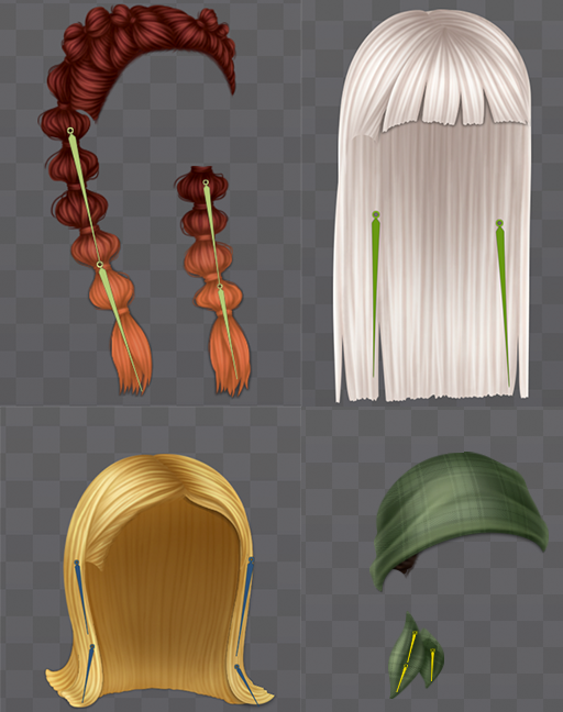 Character customization in Spine. How does it work? Skins and Linked ...
